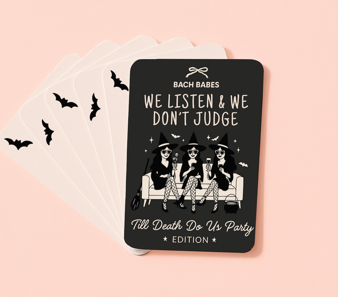 Till Death Do Us Party Bachelorette Game Printable Bride or Die Bach ...