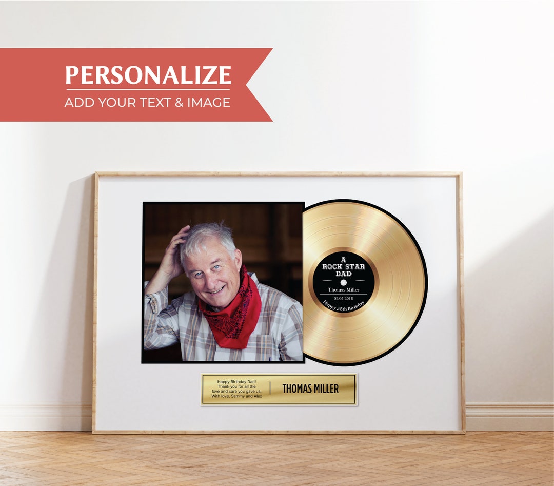 Father Day Gift for Father Custom Vinyl Record Custom Record - Etsy Canada