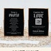 Gothic Wedding QR Code Sign Moody Photo QR Code Halloween Wedding Sign ...