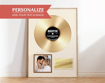 Personalized Platinum Record - Etsy