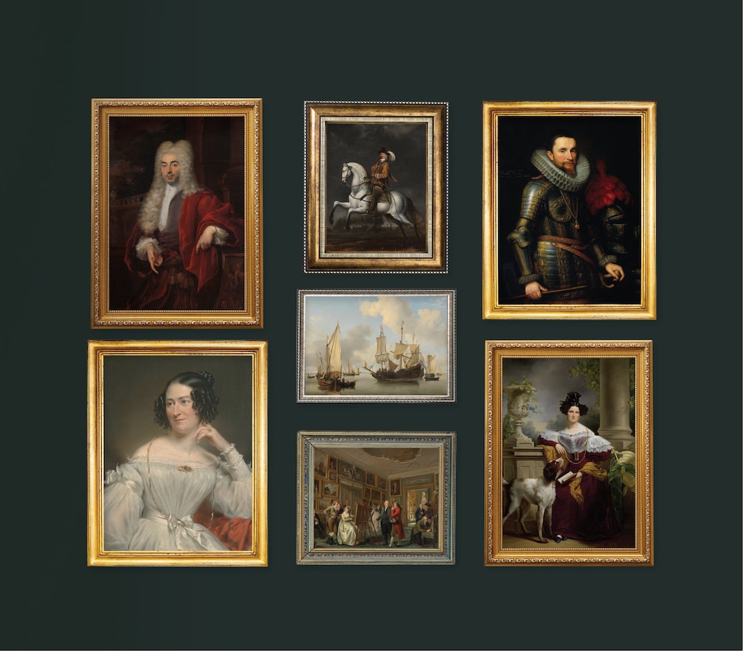 Traditional English Manor Art English Manor Gallery Wall - Etsy