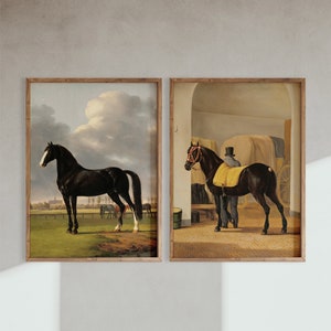 English Manor Wall Art English Country Side Decor Vintage Cottage Style ...