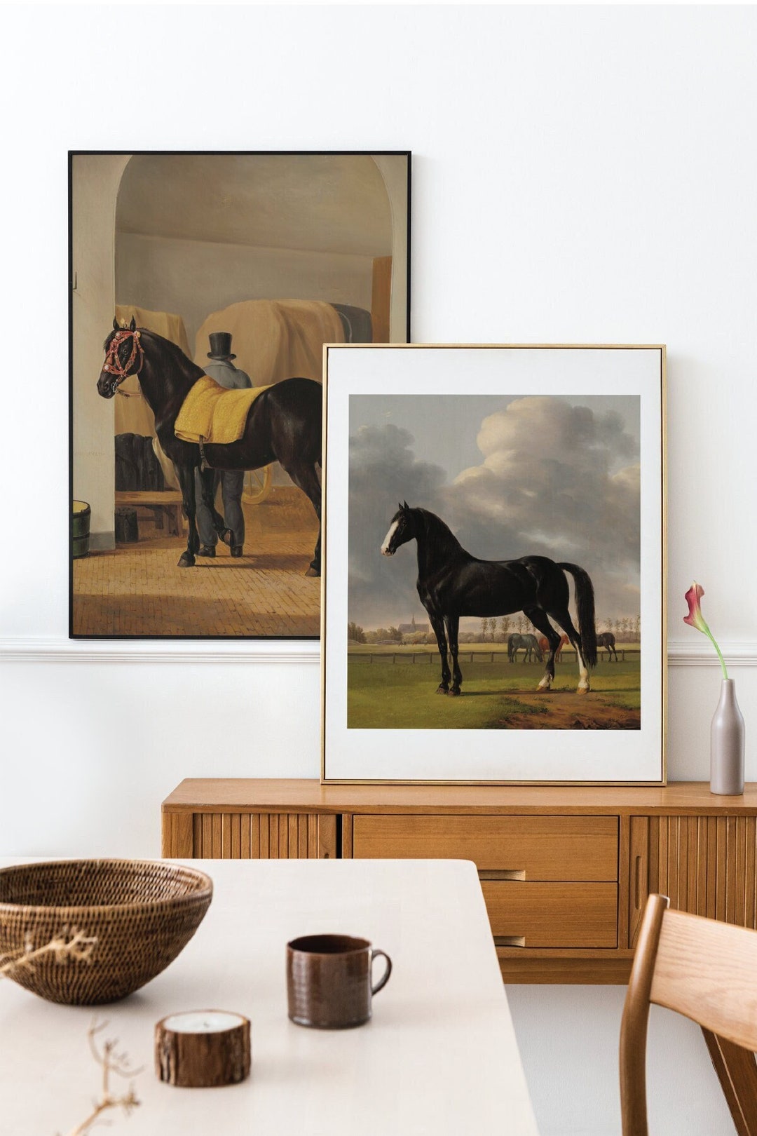 English Manor Wall Art English Country Side Decor Vintage Cottage Style ...