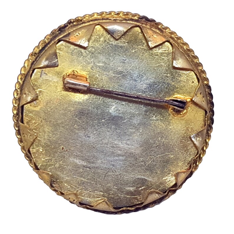 Victorian Miniature Hand Painted Lady Brooch Hand Painted - Etsy