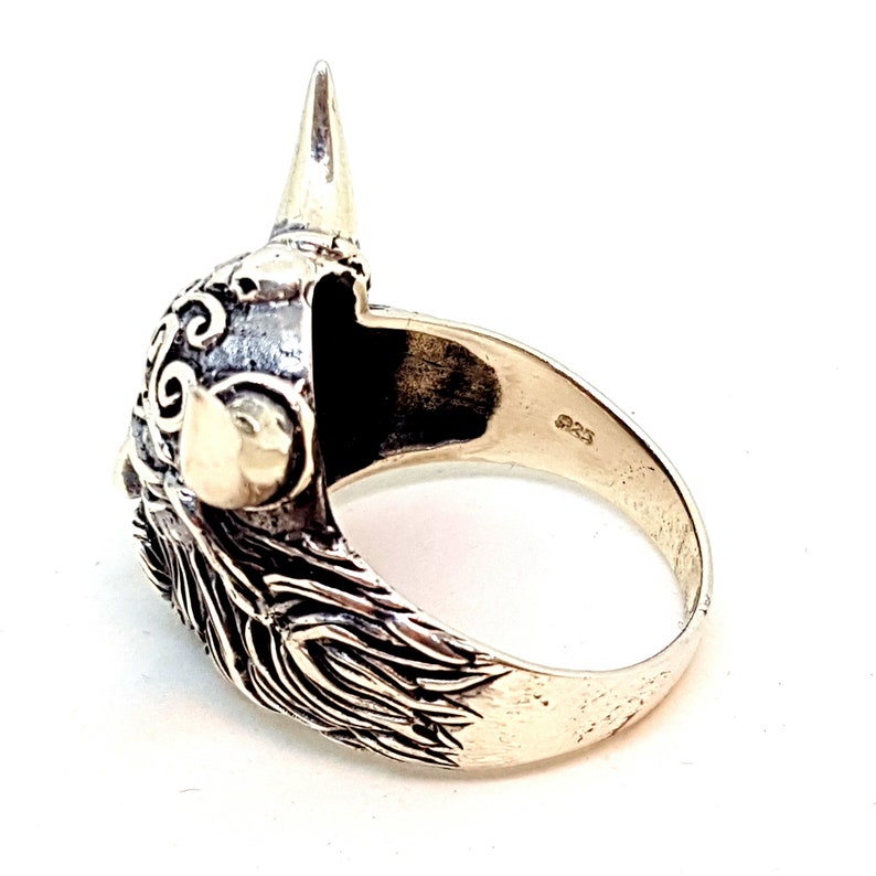Viking Silver Ring. Thor's Ring. Viking Runes. Viking | Etsy