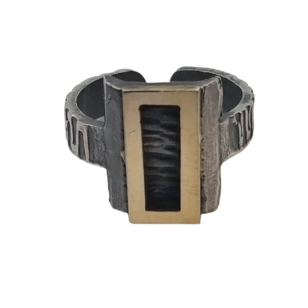 Signet Ring Antique Letter O, Ring Sterling Silver, Initial O Ring ...