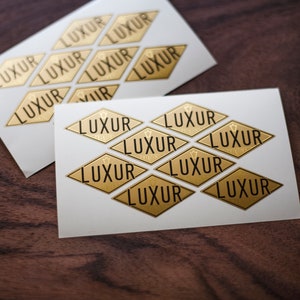 Stickers Printed on Gold/silver/holographic Film - Etsy