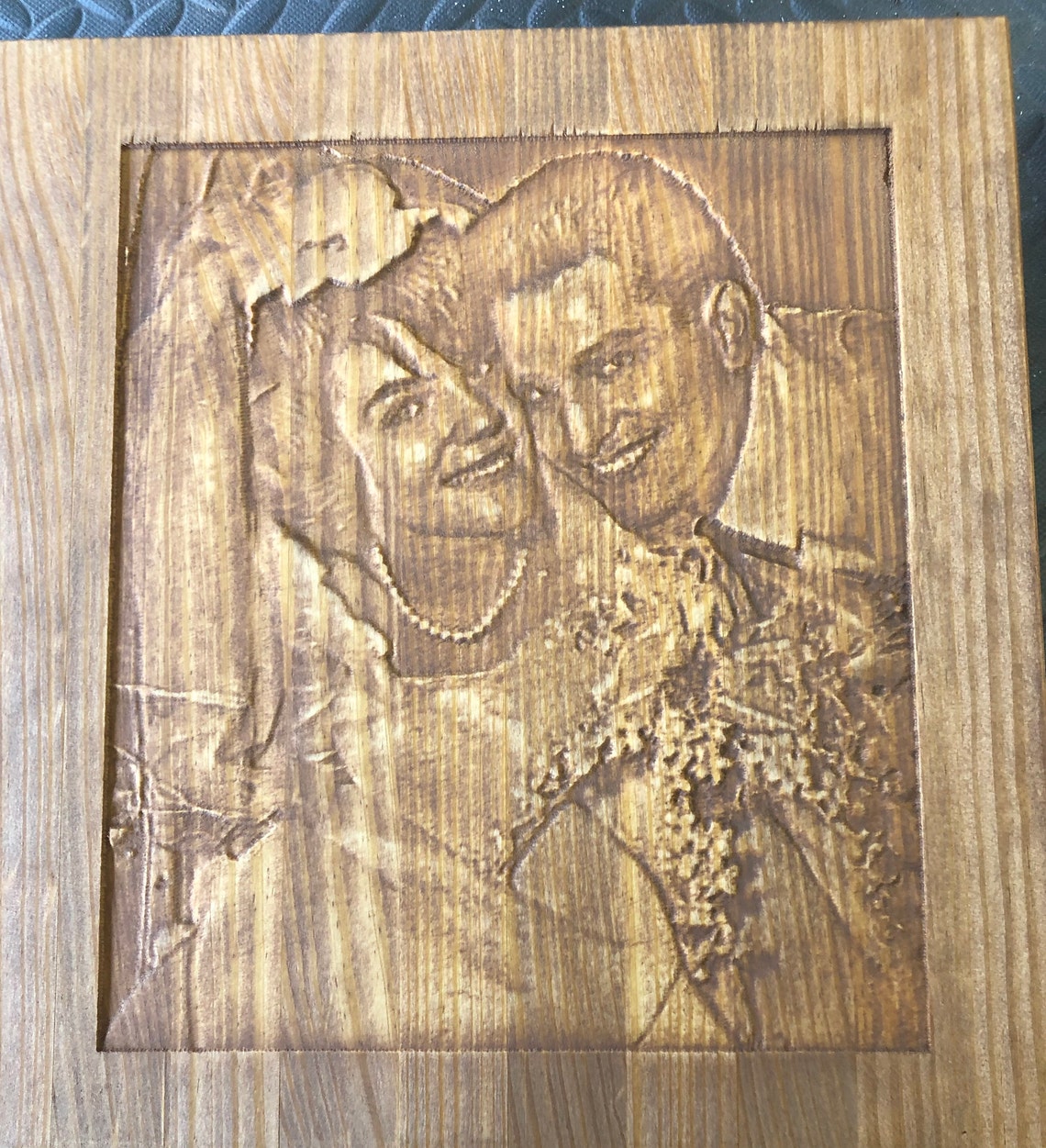 Custom Wood Carved Photo | Etsy