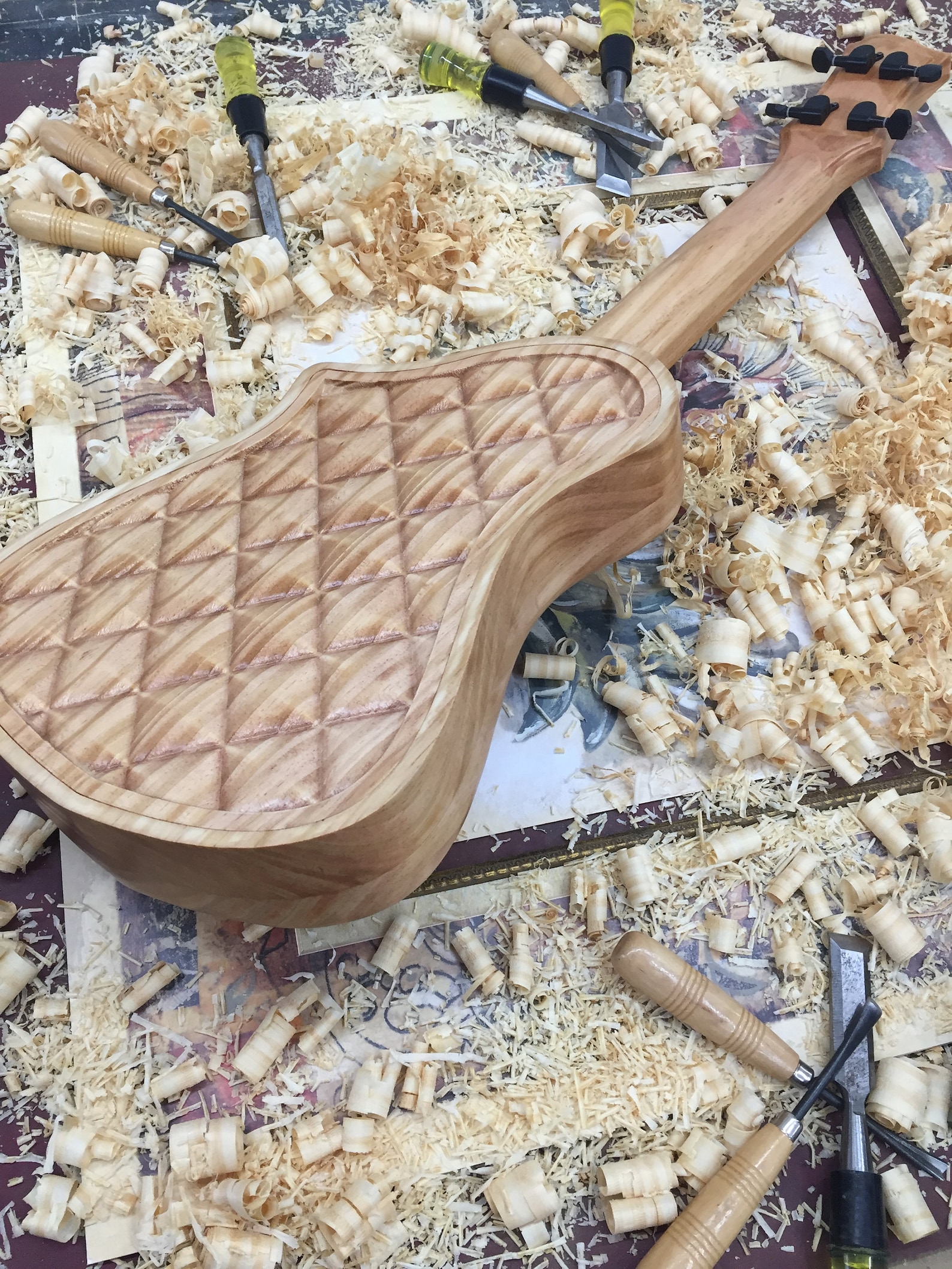 Custom Baritone Ukulele - Etsy