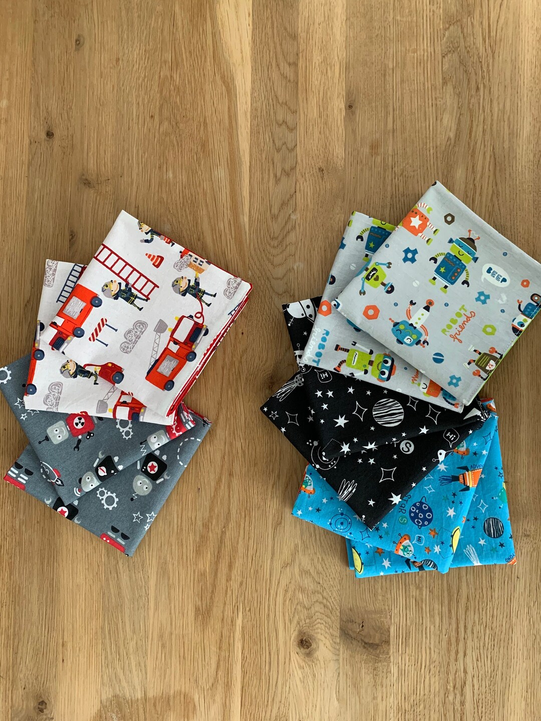 Set of Two Children's Napkins 5 Models to Choose From - Etsy