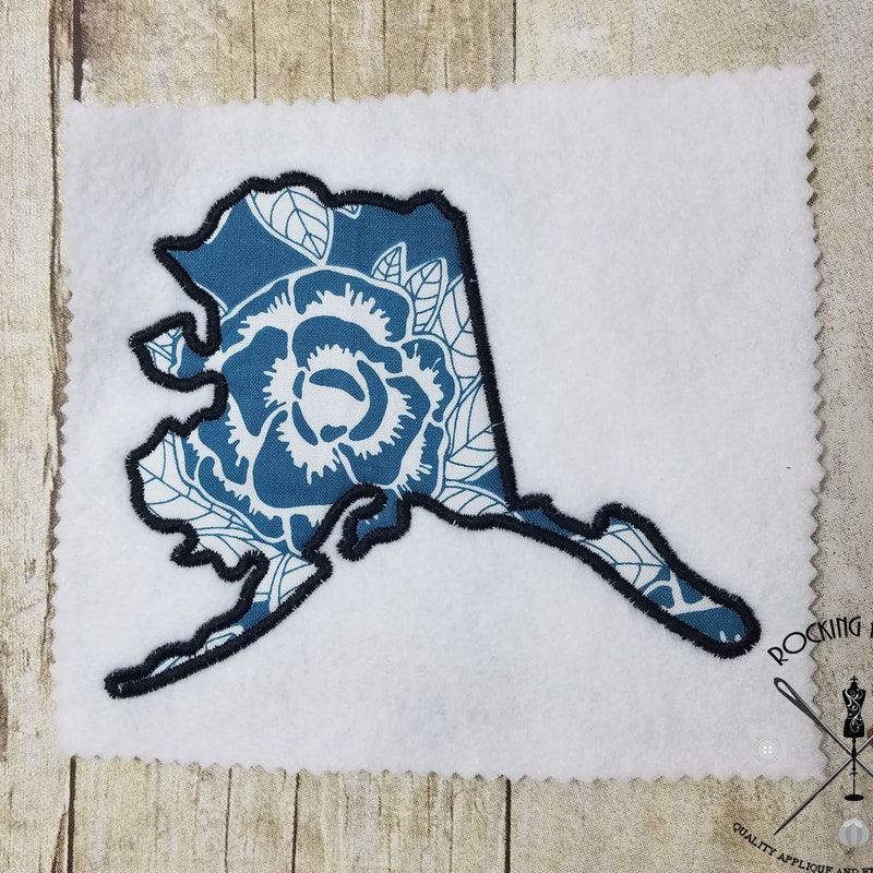 State Applique - Etsy