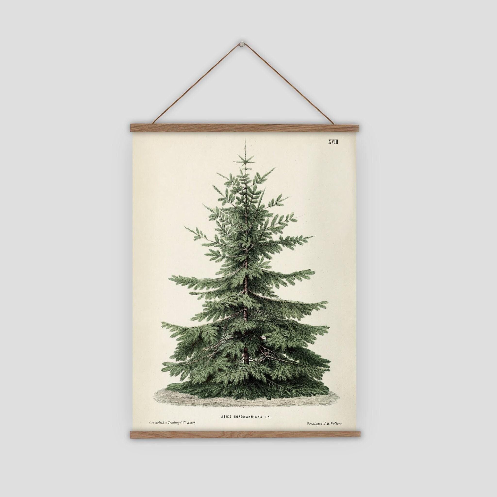 Large Christmas Tree Wall Hanging, Alternative Christmas Tree Wall ...