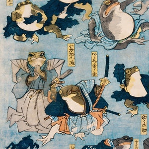 Samuri Wall Art, Samurai Art, Japanese Woodblock Print Ukiyo, Japanese ...