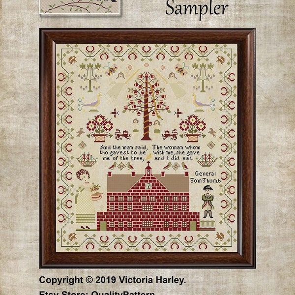 Reproduction Sampler - Etsy