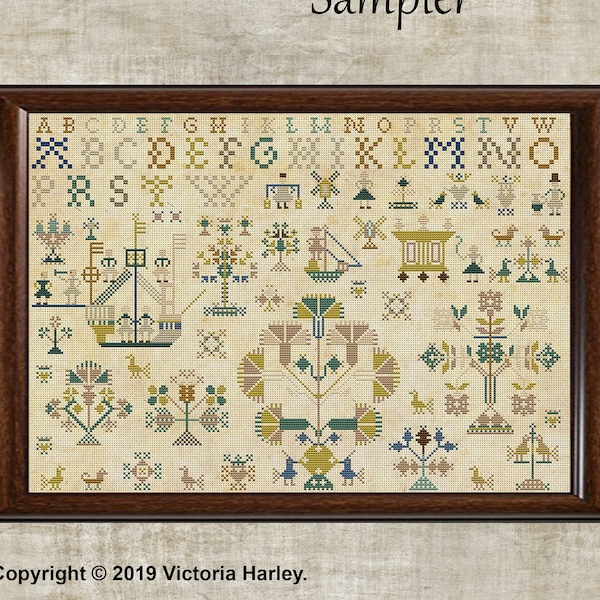 Dutch Sampler - Etsy
