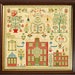 Antique 1794 Dutch Sampler Reproduction Cross Stitch Counted Chart PDF ...