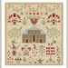 Antique 1817 Brick House Regency Scottish Sampler Reproduction Cross Stitch Counted Chart PDF ...