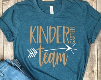 Kindergarten teacher svg | Etsy