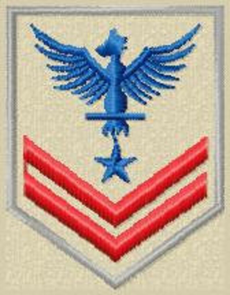 Military Emblem Embroidery Design, Motto Machine Embroidery, Low Stitch ...