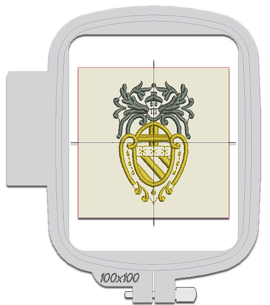 Crests Emblem Bundle 5 Embroidery Design Machine Embroidery - Etsy