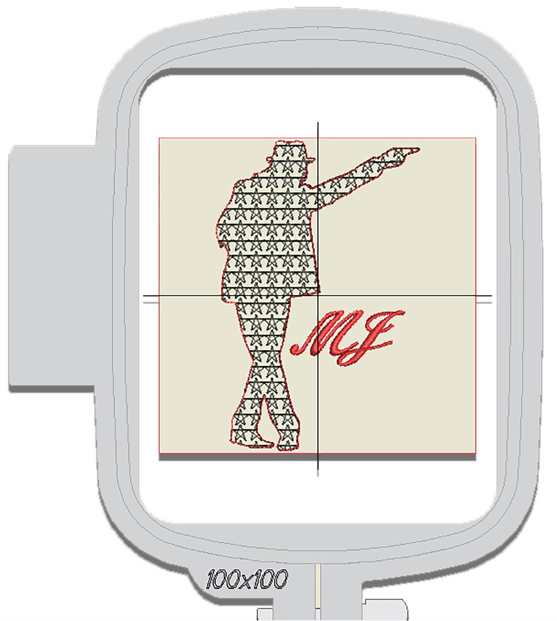 Michael Jackson Embroidery Design, Motto Machine Embroidery, Low Stitch ...