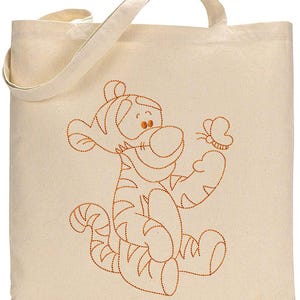 Baby Tigger Outline Bundle (each in 5 Sizes) Embroidery Design, Machine ...
