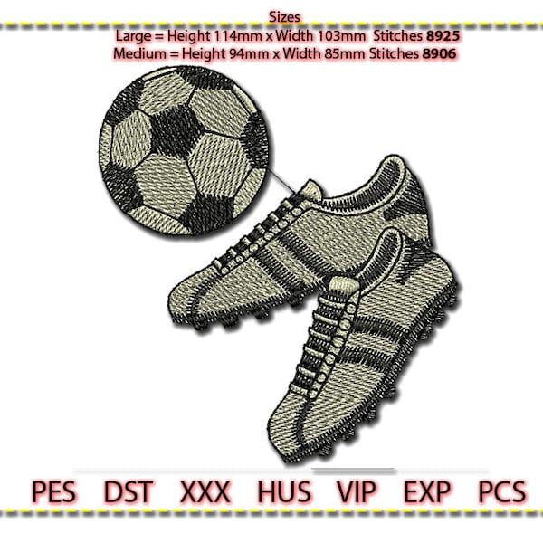 Soccer Embroidery - Etsy
