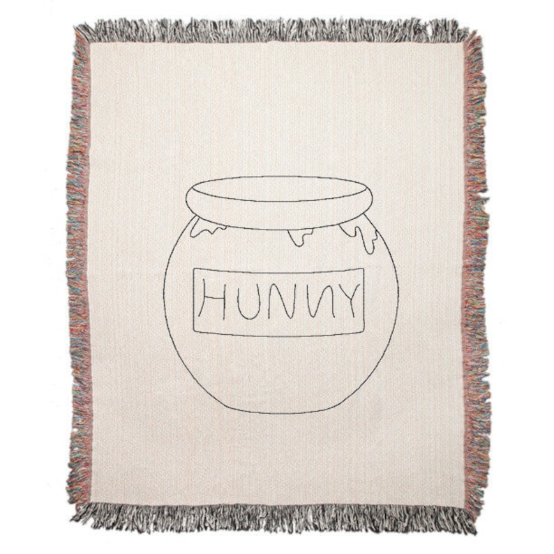 Hunny Pot Line Art Embroidery Design: Winnie the Pooh (digital Download ...