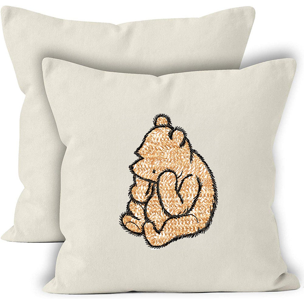 Classic Pooh Embroidery Design Classic Pooh Bear Machine - Etsy
