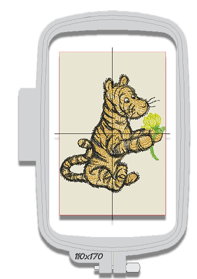 Classic Tigger Embroidery Design Pooh Bear Machine - Etsy