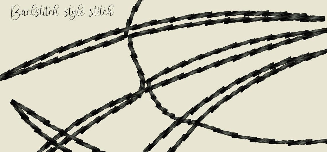 Cat Line Art Embroidery Design: Low Stitch Count (4-12 Inch) - Etsy