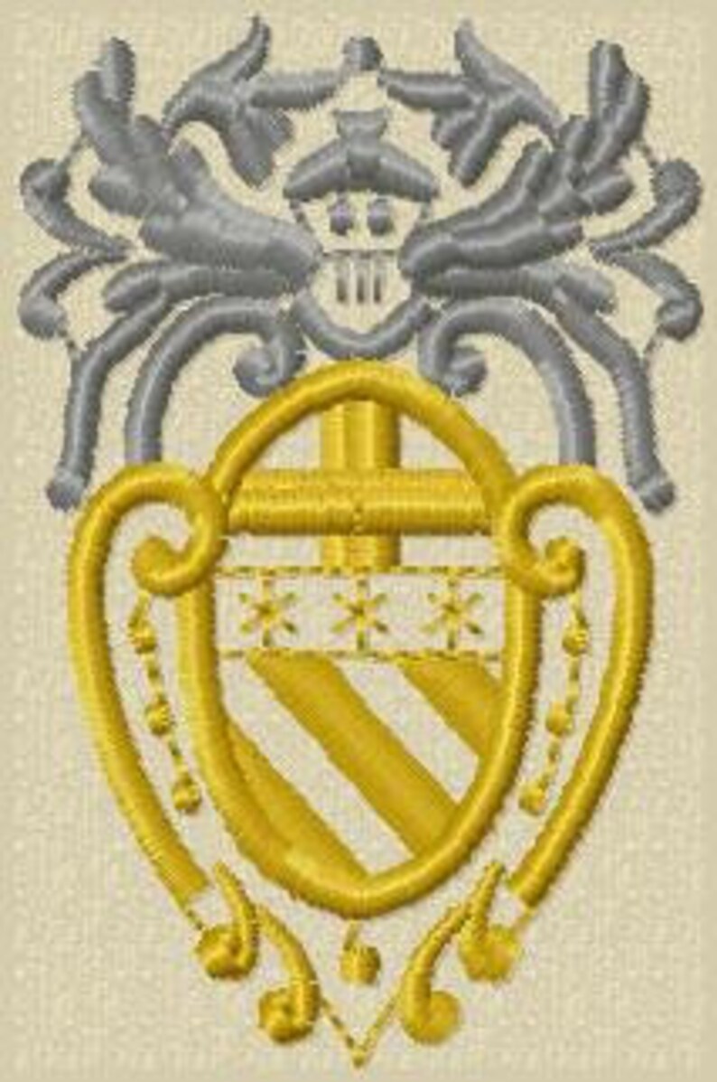 Crests Emblem Bundle 5 Embroidery Design, Machine Embroidery, 1 to 3 ...