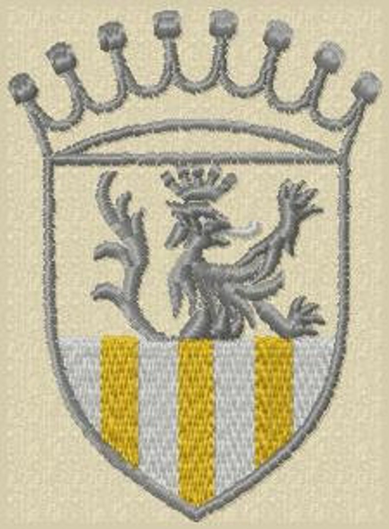 Crests Emblem Bundle 4 Embroidery Design Machine Embroidery - Etsy