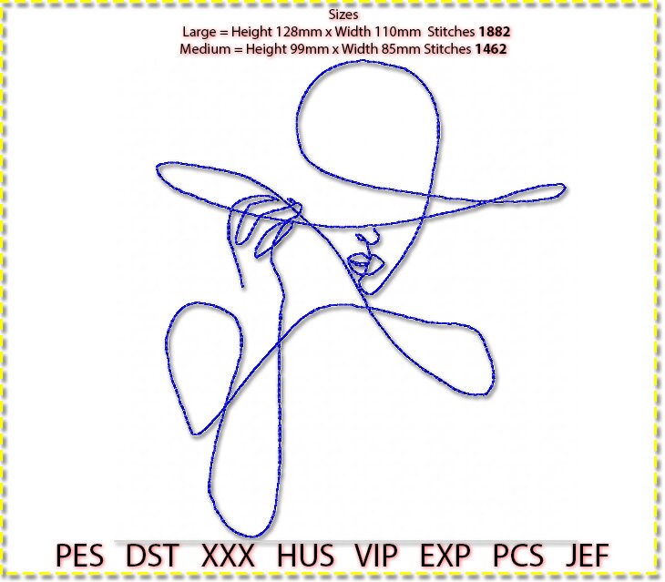 Bundle of Line Art. Sketch Embroidery Design Machine - Etsy