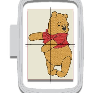 Pooh Embroidery Design, Pooh Bear Machine Embroidery, Winnie. 3 Colour ...