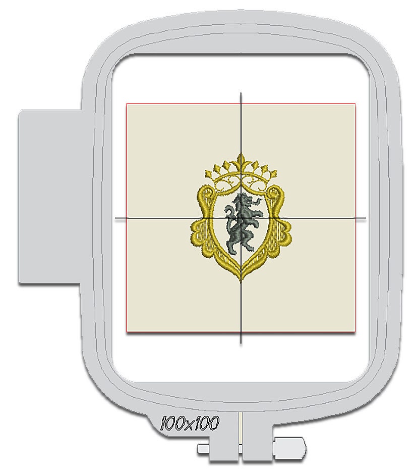 Crests Emblem Bundle 5 Embroidery Design Machine Embroidery - Etsy