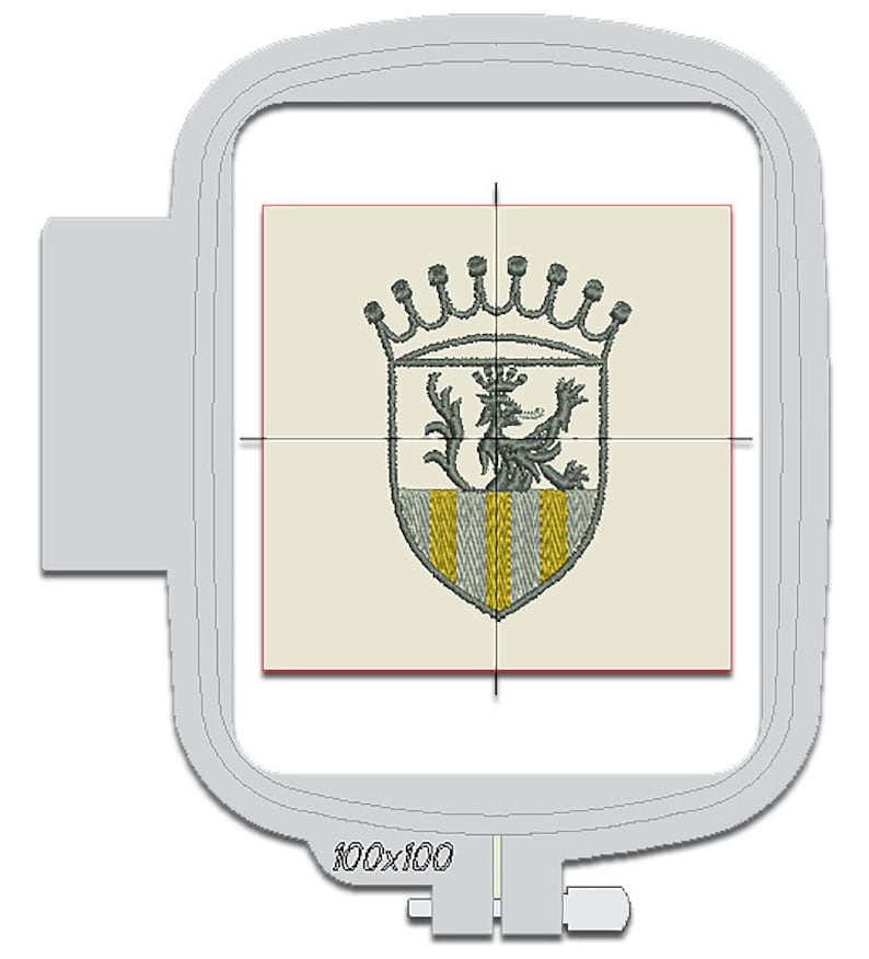 Crests Emblem Bundle 4 Embroidery Design Machine Embroidery - Etsy