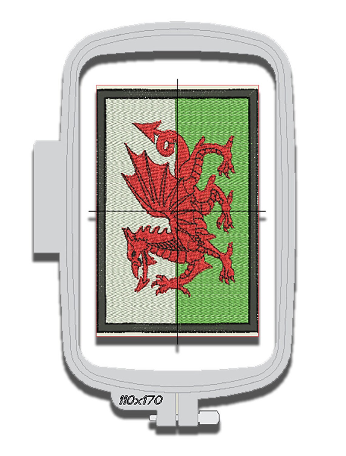 Wales Flag Embroidery Design Motto Machine Embroidery 4 - Etsy