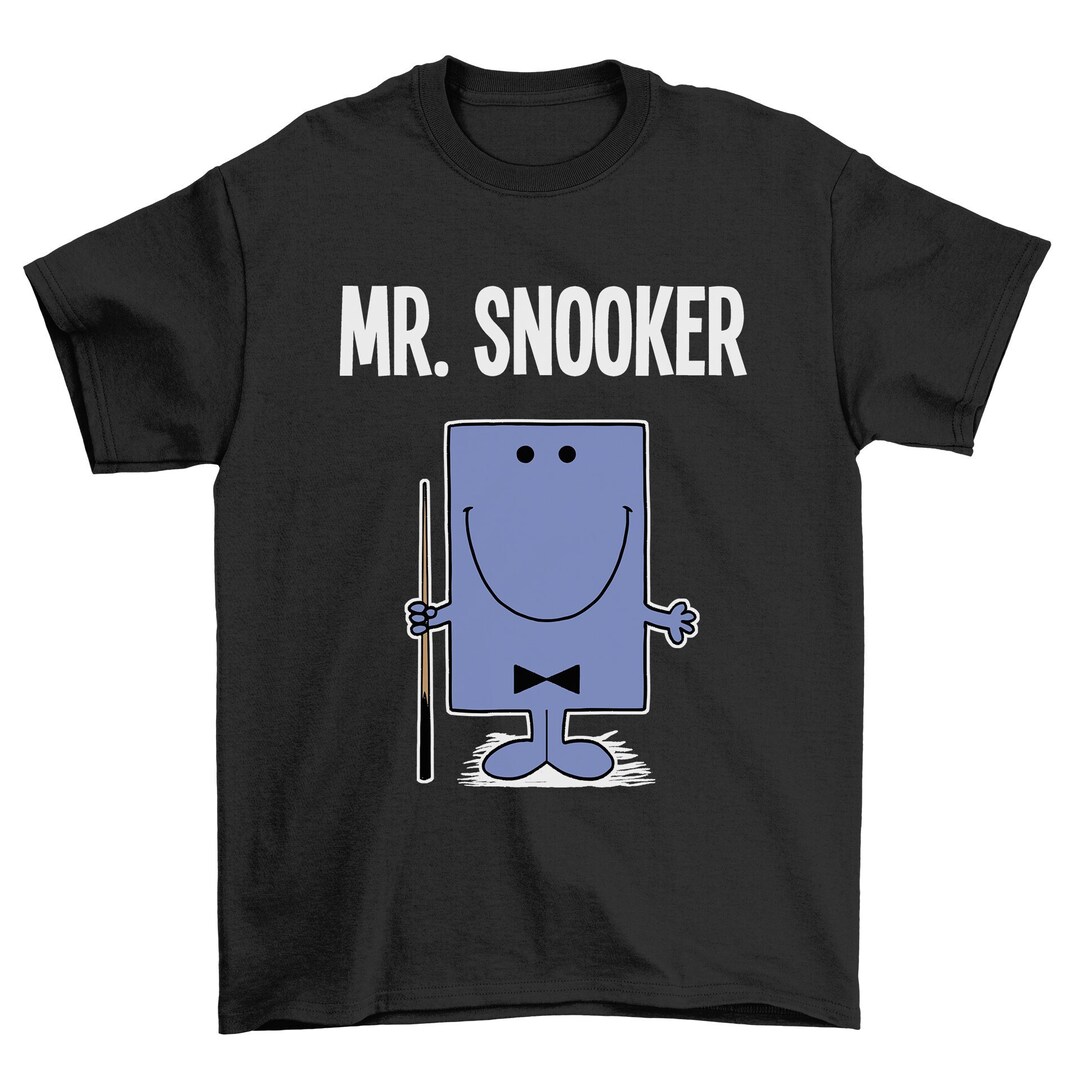 Mr Snooker T-Shirt Regalo para hombre algodón orgánico - Etsy España