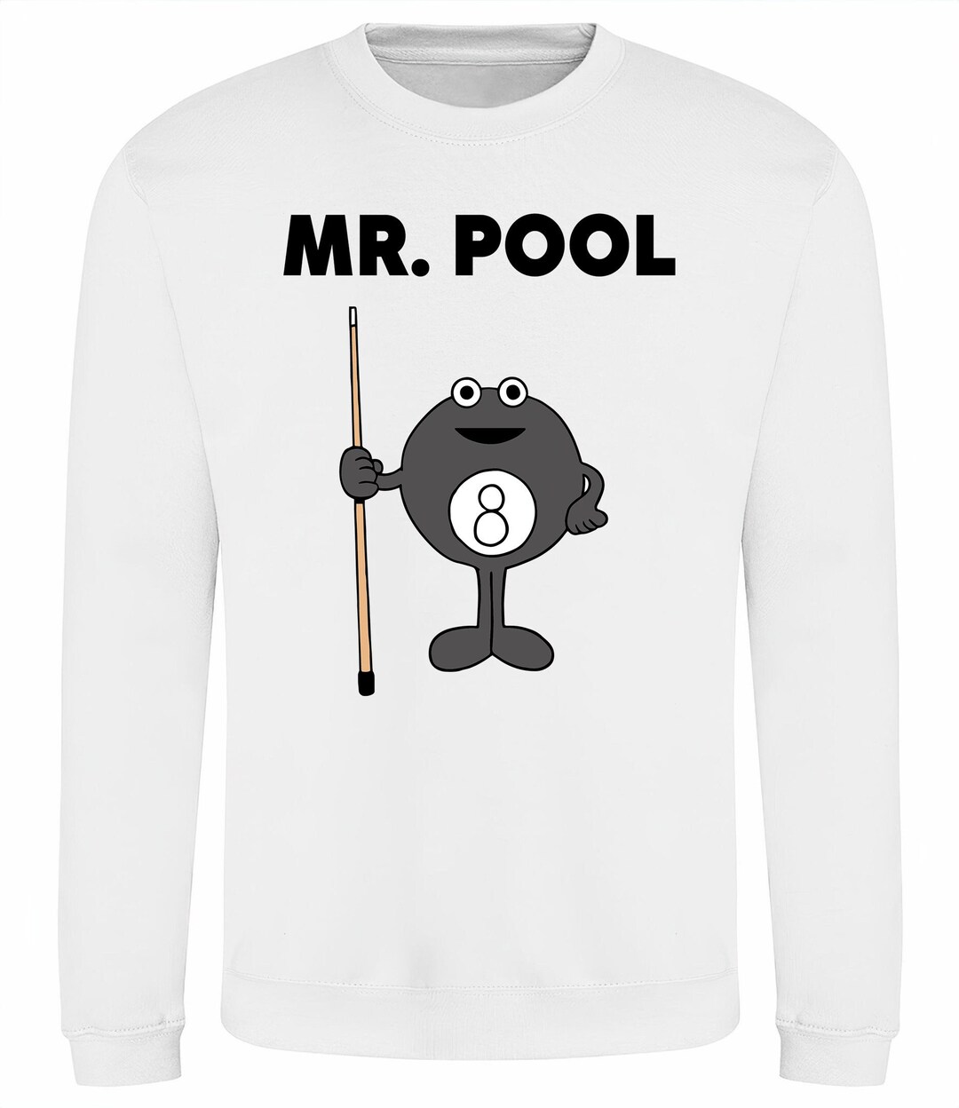 MR Pool Mens Sweatshirt, Premium Quality 8 Ball Gift for Him - Etsy