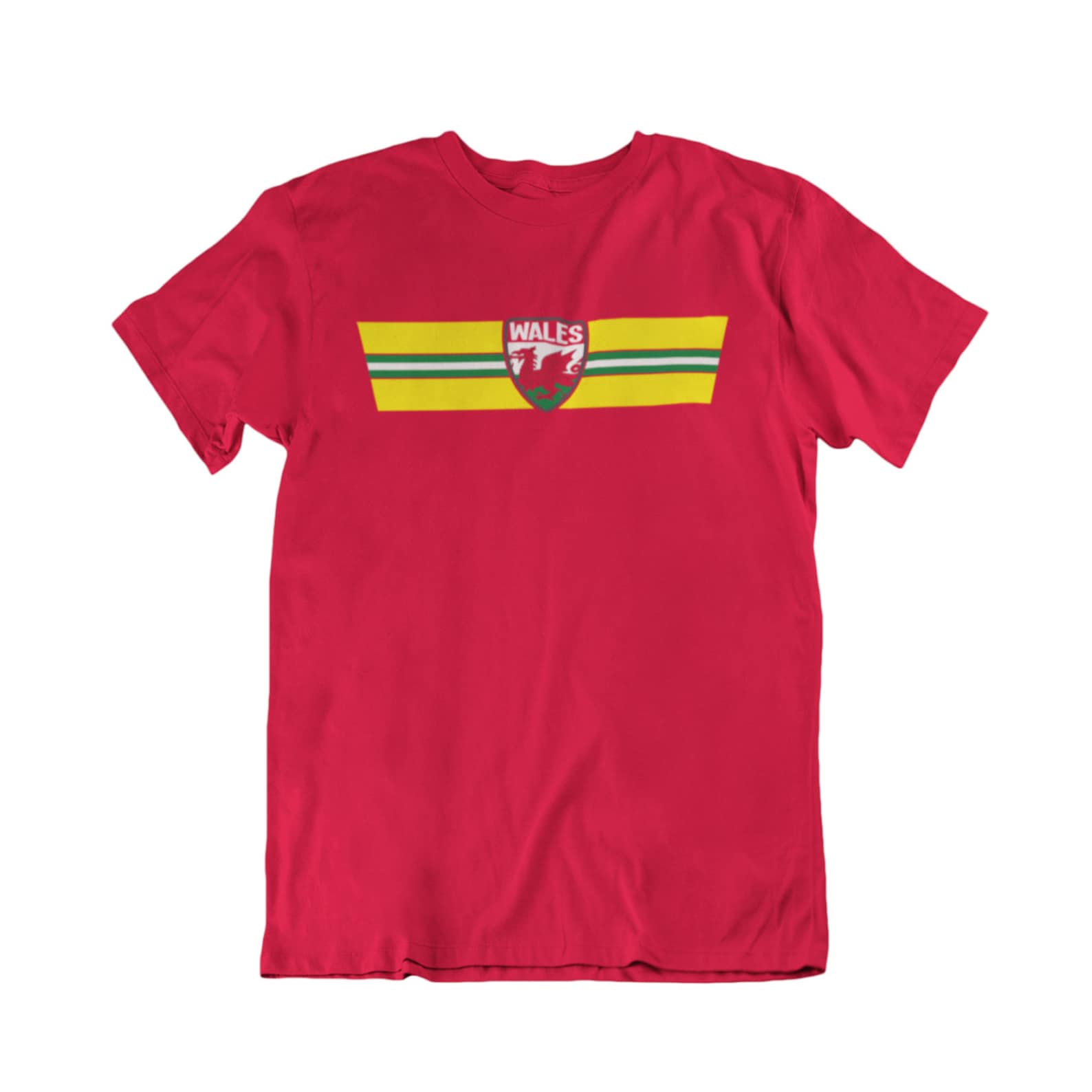 Wales Football T-shirt Adults Kids Baby Retro Strip - Etsy UK