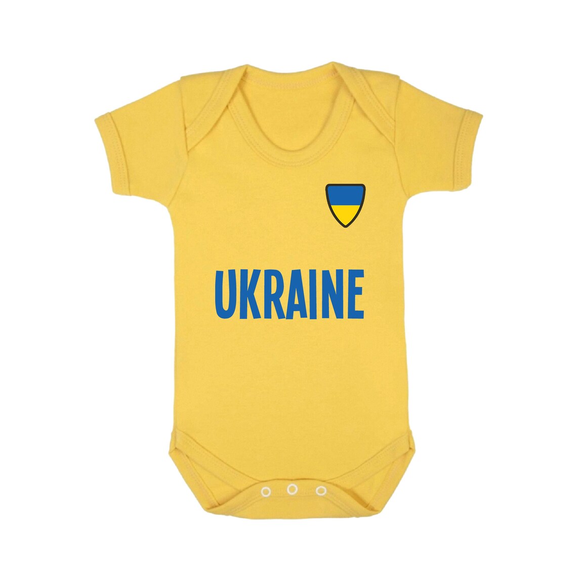 Ukraine Football T-shirt Adults Kids Baby Country Badge - Etsy Canada