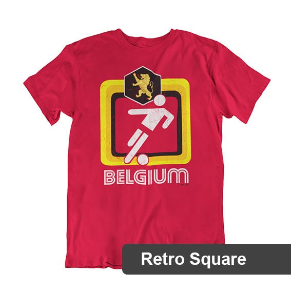 Adults or Kids Choice of BELGIUM Regular Fit Football T-shirts ...