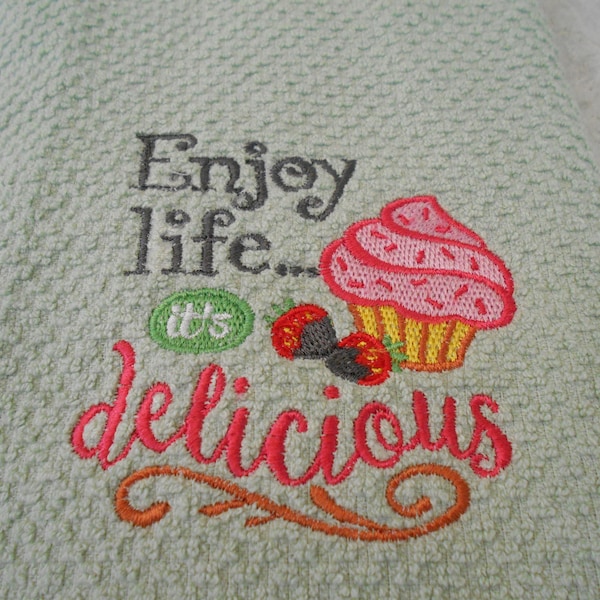 Life is Delicious - Etsy