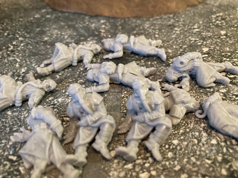 Ww1 Soldiers Dead Tabletop Terrain - Etsy