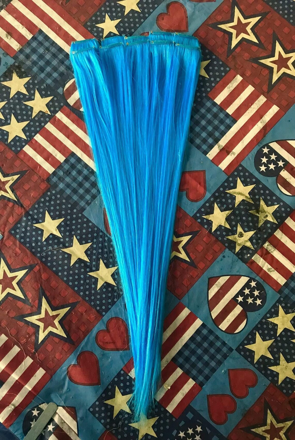 Azure Blue Mane Hair Extensions for Horses - Etsy