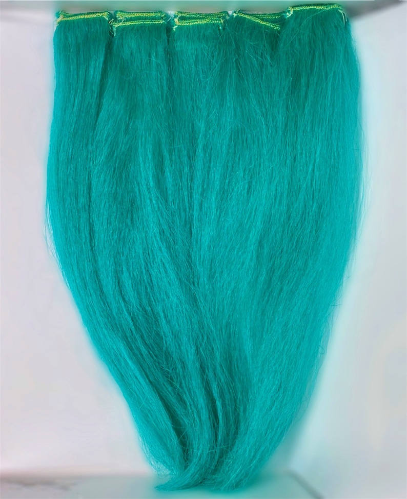 Turquoise Mane Hair Extensions for Horses perfect for - Etsy