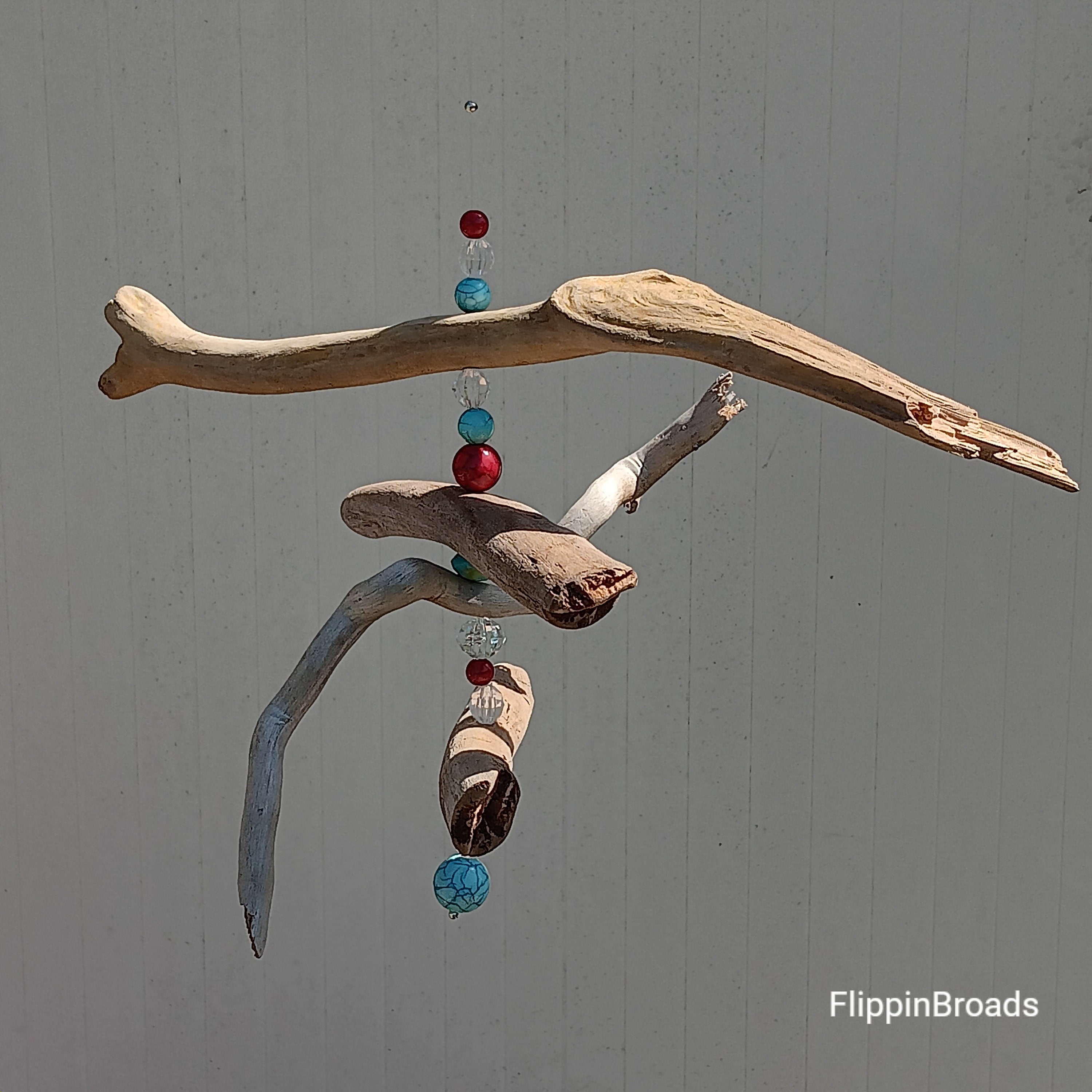 Native American Suncatcher, Driftwood Wind Spinner, Handmade Pool ...