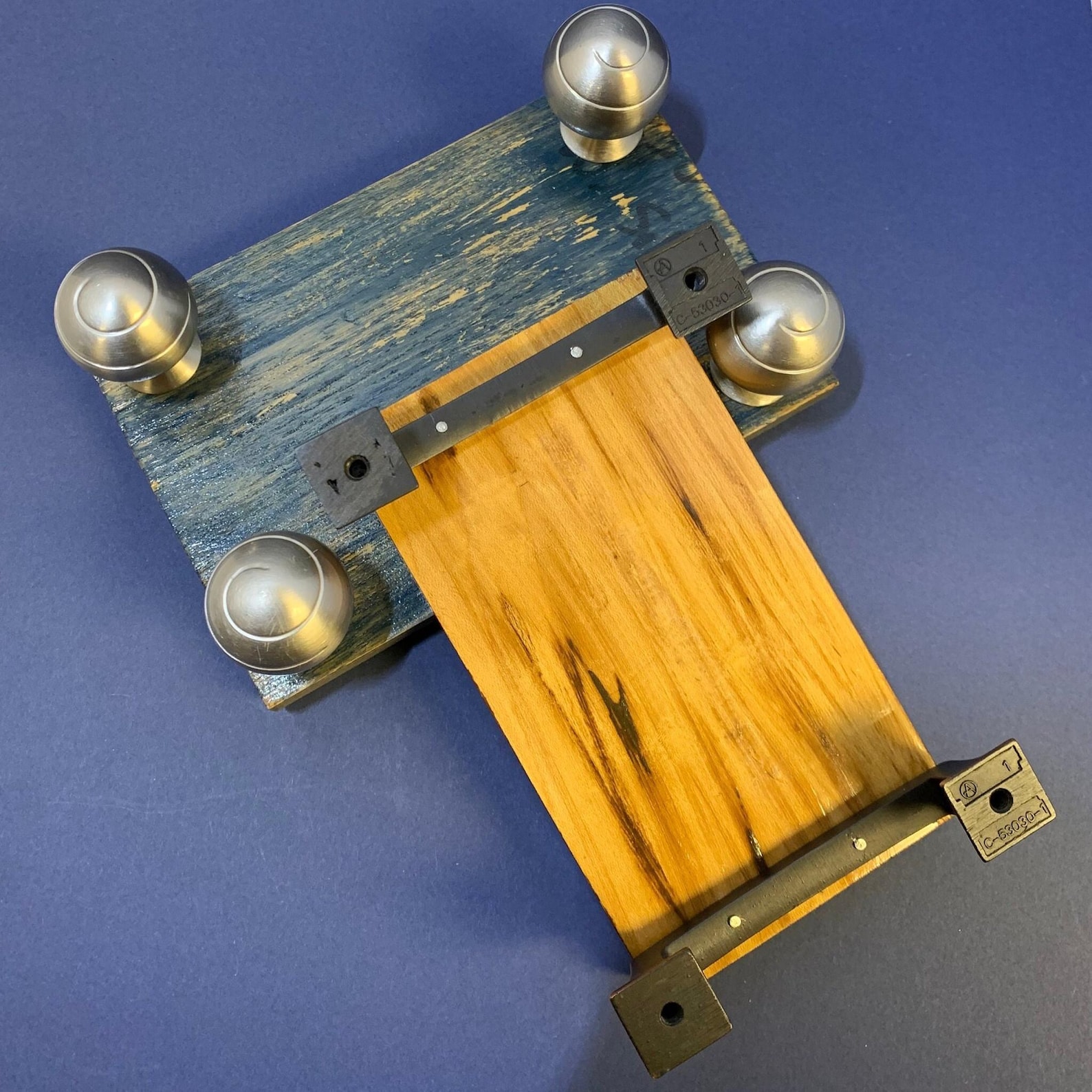 Boho Table Riser Reclaimed Wood Stand Centerpiece Small Trivet Plant ...