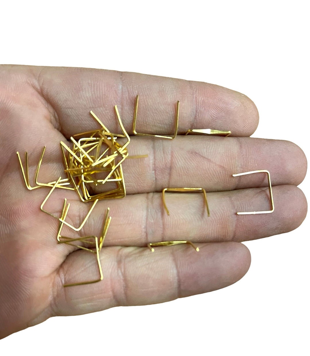 24k Shiny Gold Plated Wire Clip Latch Clipchandelier Clip - Etsy